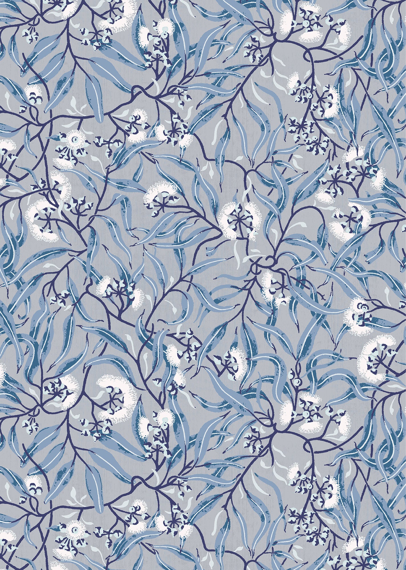 River Gum Blue Wallpaper – Utopia Goods