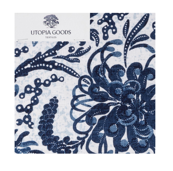 Grevillea Blue Linen Swatch – Utopia Goods