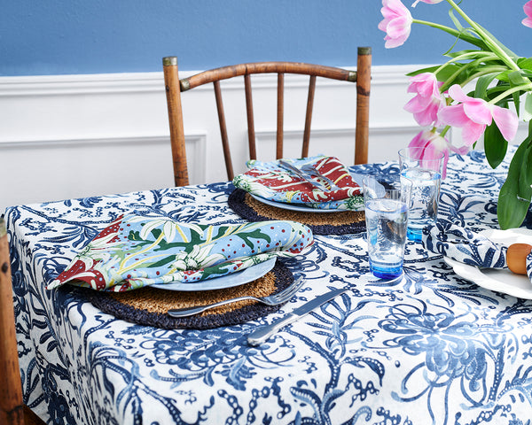 Grevillea Blue Tablecloth – Utopia Goods