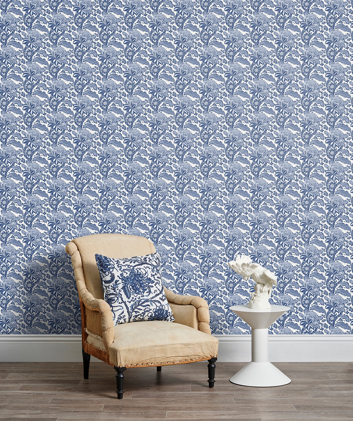 Waratah Blue Wallpaper – Utopia Goods