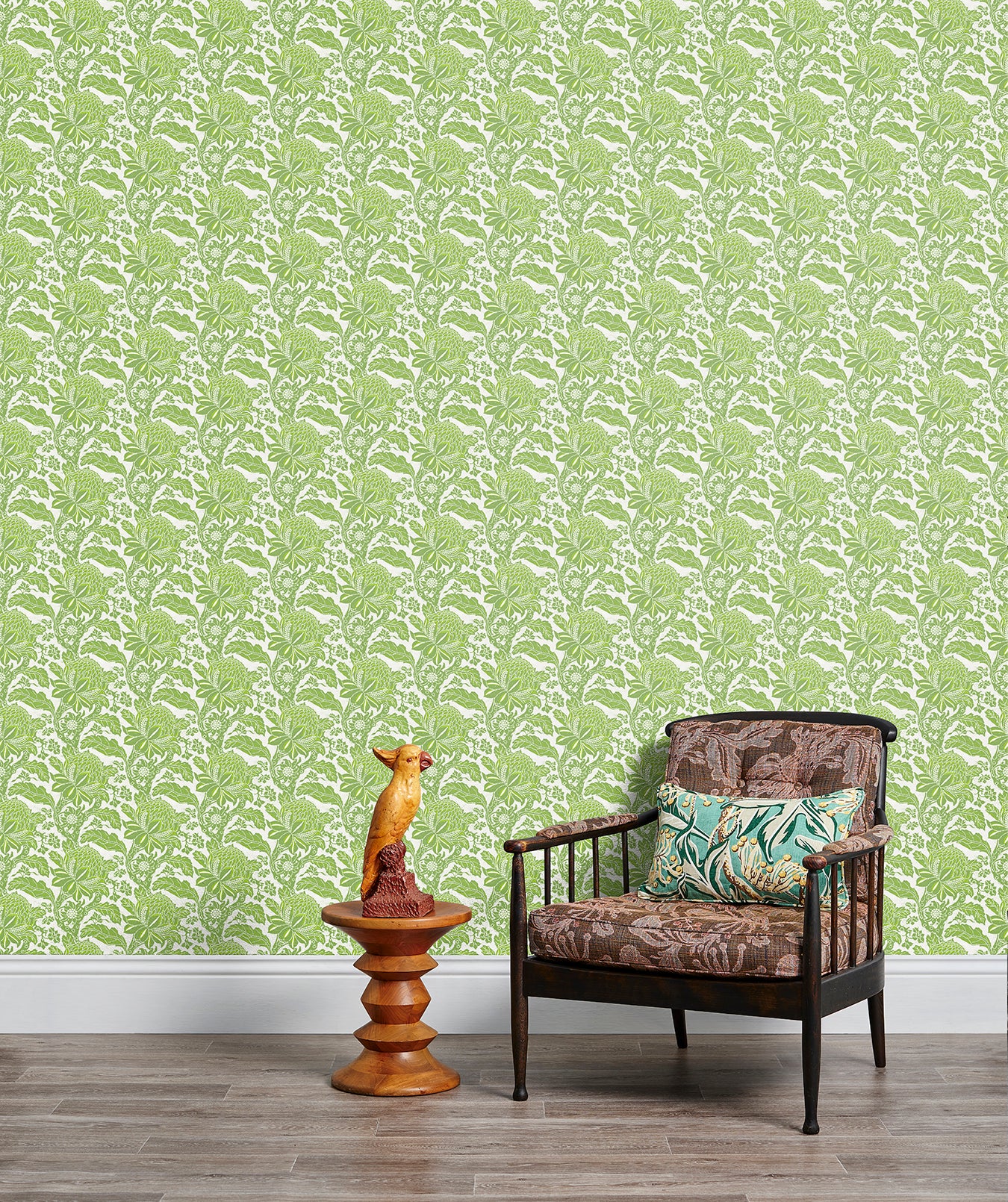 Waratah Green Wallpaper – Utopia Goods